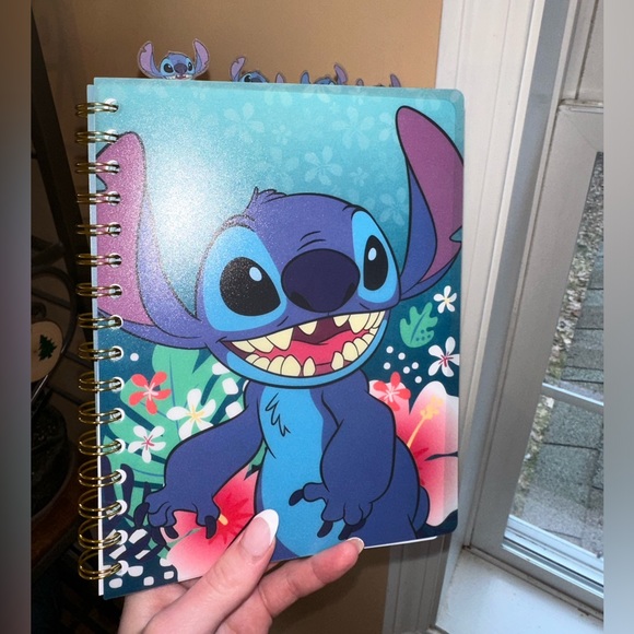Disney | Office | Stitch Tabbed Notebook | Poshmark